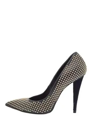 GIUSEPPE ZANOTTI 115mm Ester Studded Pumps - Black