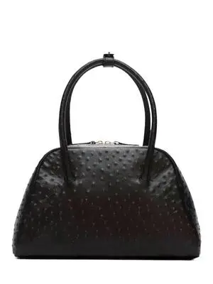 Loulou De Saison Atha Leather Tote Bag - Black