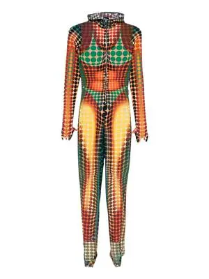 JEAN PAUL GAULTIER Dotted All-in-one - Orange