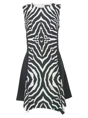 Just Cavalli Animal-print Mini Dress - Black