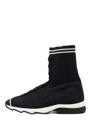 Fendi Mesh Sneakers - Black