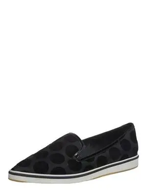 NICHOLAS KIRKWOOD Velvet Polka-dot Loafers - Black