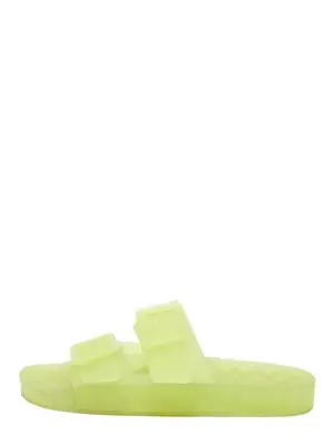 Balenciaga Mallorca Buckled Slides - Green