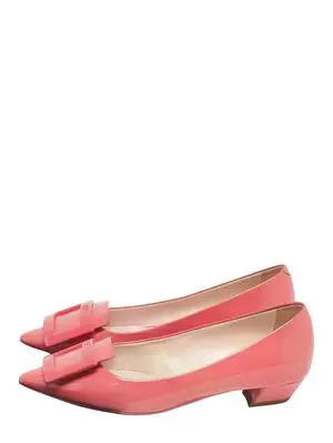 ROGER VIVIER Gommettine Pointed-toe Pumps - Pink