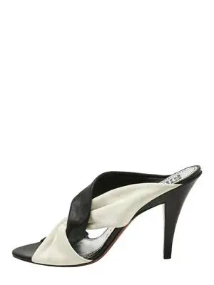 Givenchy Leather Heeled Sandals - Black