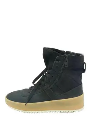 Fear Of God Jungle Canvas High-top Sneakers - Black