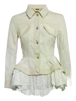 Alexander McQueen Trim Jacket - Neutrals