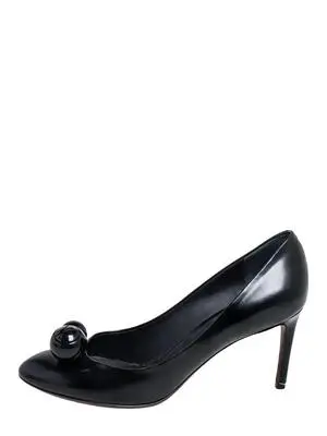 LOUIS VUITTON 75mm Betty Pumps - Black
