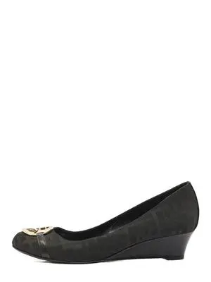 FENDI Round-Toe Wedge Pumps