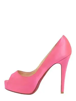 CHRISTIAN LOUBOUTIN Lady Peep Pumps - Pink