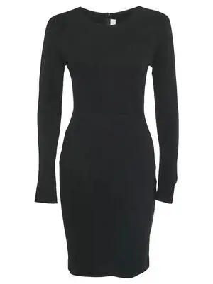 Stella McCartney Knit Long-sleeve Mini Dress - Black