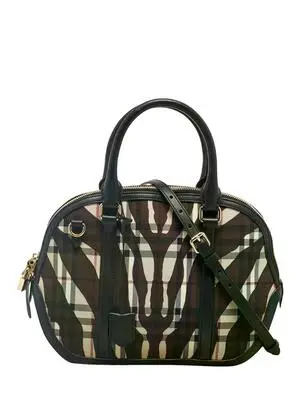 Burberry Orchard Zebra-print Tote Bag - Brown