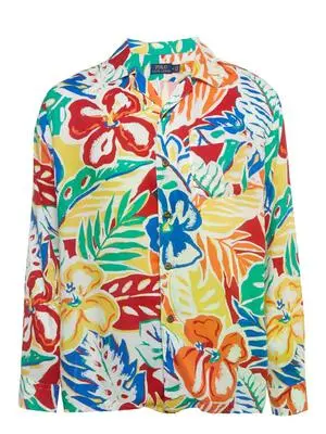 Polo Ralph Lauren Floral-print Shirt - White