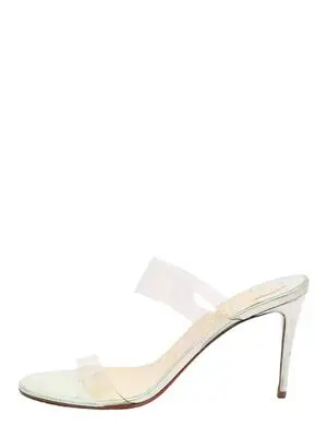 CHRISTIAN LOUBOUTIN 100mm Just Nothing Double-strap Sandals - Neutrals