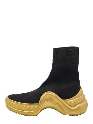 LOUIS VUITTON Archlight Knit High-top Boots - Black