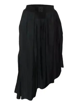 Givenchy Asymmetric Hem Skirt - Black