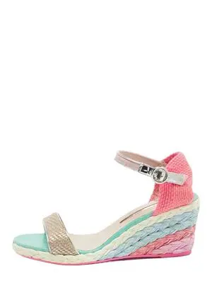 SOPHIA WEBSTER Lucita Wedge Sandals - Pink
