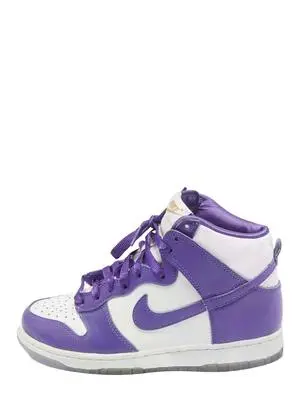 Nike High-top Leather Sneakers - Purple