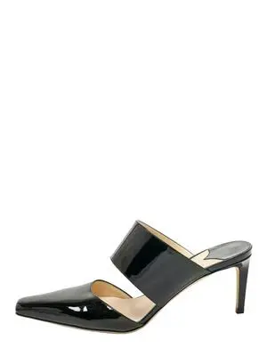 JIMMY CHOO Pointed-toe Mules - Black