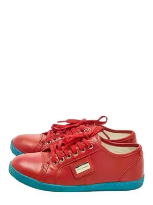 Dolce & Gabbana Lace-up Sneakers - Red