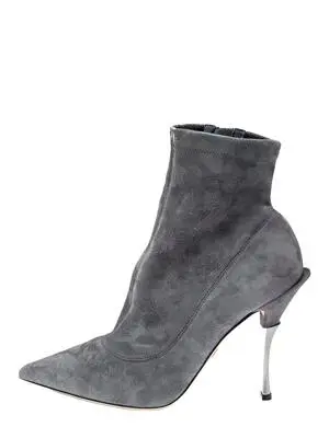 DOLCE & GABBANA 115mm Leather Ankle Boots