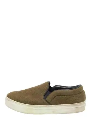CELINE Wool Slip-On Sneakers