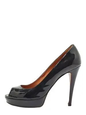 Gucci Patent Leather Pumps - Blue