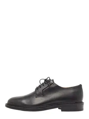 Valentino Garavani Leather Derby Shoes - Black