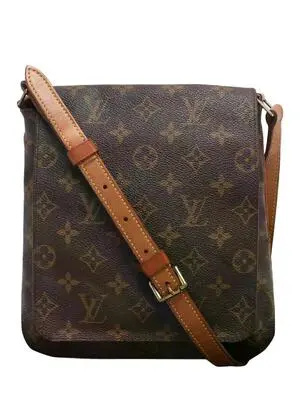 LOUIS VUITTON Musette Salsa Monogram Coated-canvas Cross Body Bag - Brown