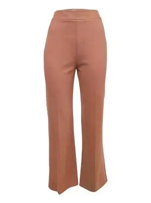 Victoria Beckham Flared Trousers - Brown