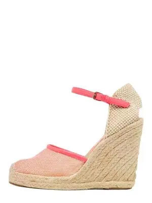 Stella McCartney 110mm Wedge-heel Espadrilles - Pink