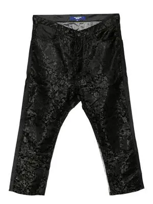 Junya Watanabe Jacquard Trousers - Black