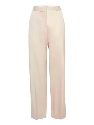 Stella McCartney Wool Tailored Trousers - Pink