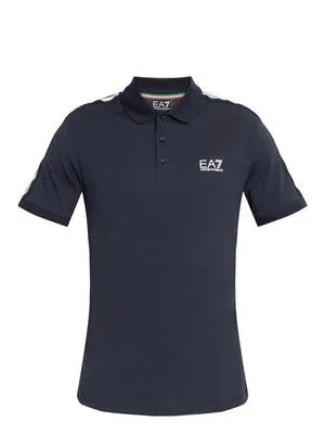 EA7 Polo Shirt With Printed Logo