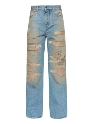 Amiri Distressed Jeans - Blue