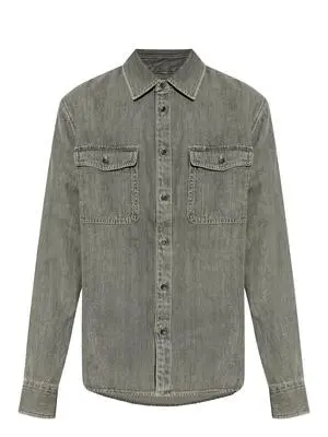 Rag & Bone Denim Shirt - Grey