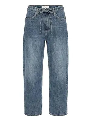 Rag & Bone Straight-Leg Jeans Blue