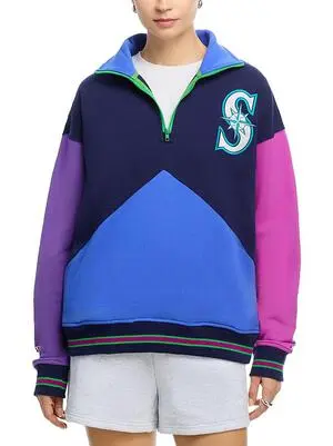 Terez Quarter Zip Sweatshirt - Multi