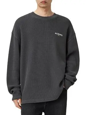 ALLSAINTS Oversized Fit Sweater - Tumbled Grey