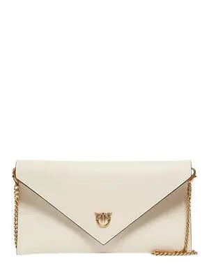 PINKO Mini Leather Envelope Purse