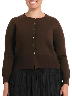 ESTELLE Jasmine Cardigan Chocolate