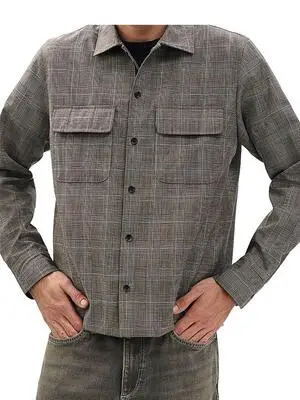 Rag & Bone Isaiah Shirt Jacket - Grey