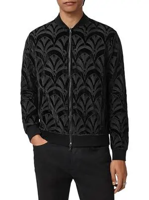 John Varvatos Embroidered Jacket - Black