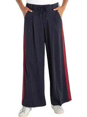 LIVERPOOL Pleated Wide Leg Pants - Multi