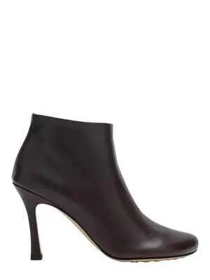 Bottega Veneta Rana Ankle Boots - Burgundy