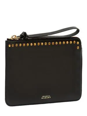 Isabel Marant Oskan Flat Pouch - Black