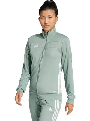 Adidas Tiro 25 Essentials Training Jacket - Silver Green / White