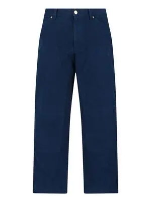 Versace Carpenter Denim Pants - Blue