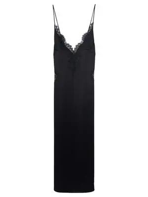 WAKAKUU Ritz Lace Dress - Black