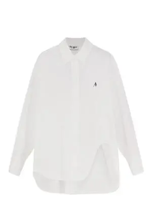 Attico Oversize Cotton Shirt - White